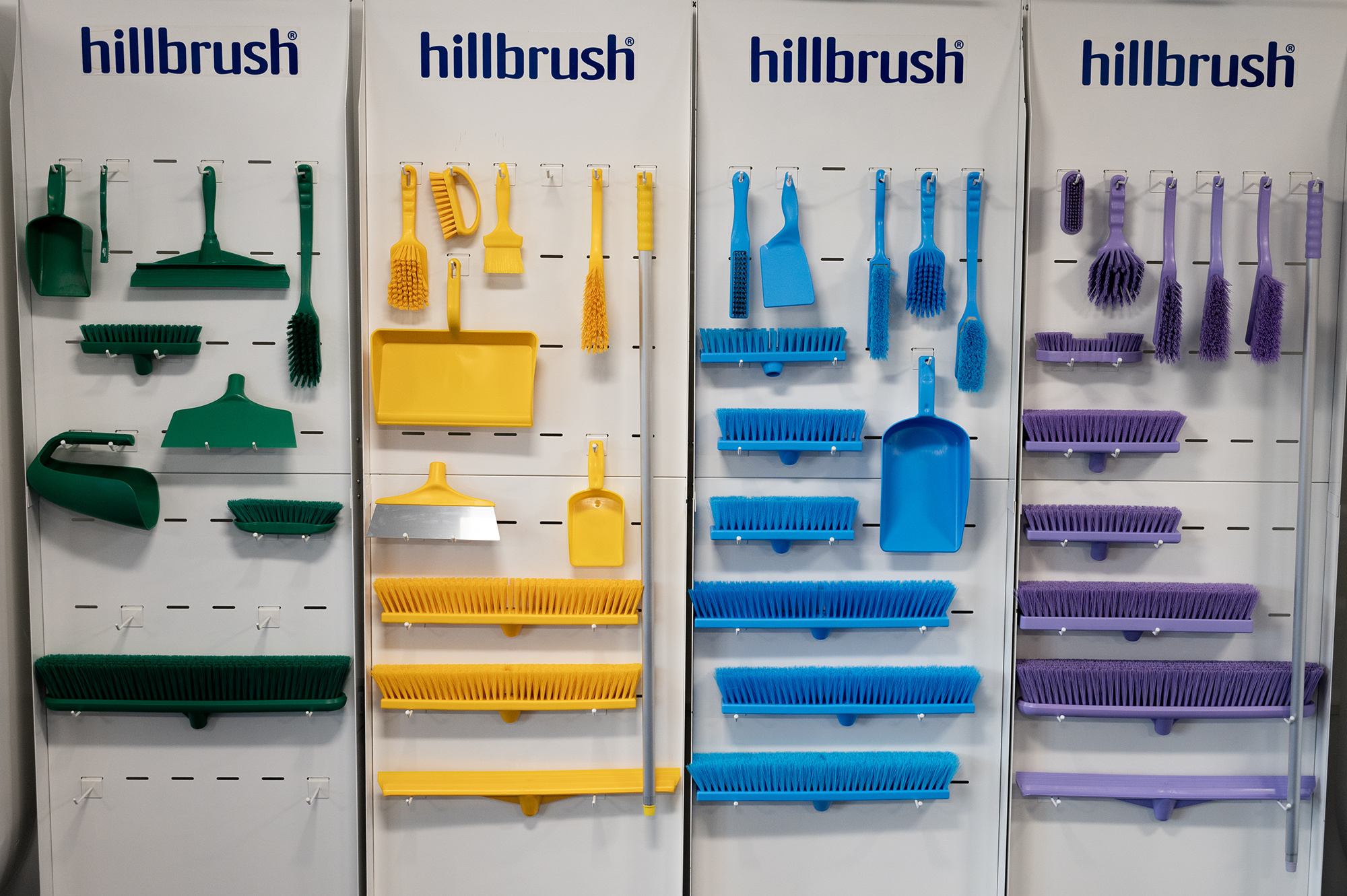 Hillbrush's British Made, Durable Hygiene Brushes & HACCP Products