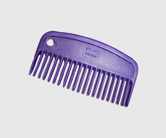 Small plastic mane comb, assorted colors